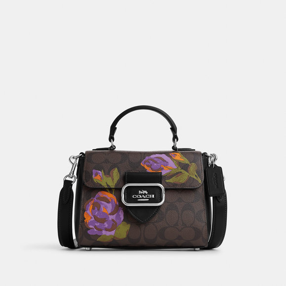 Coach | Bags | Nwt Coach Outlet Morgan Top Handle Satchel In Signature ...